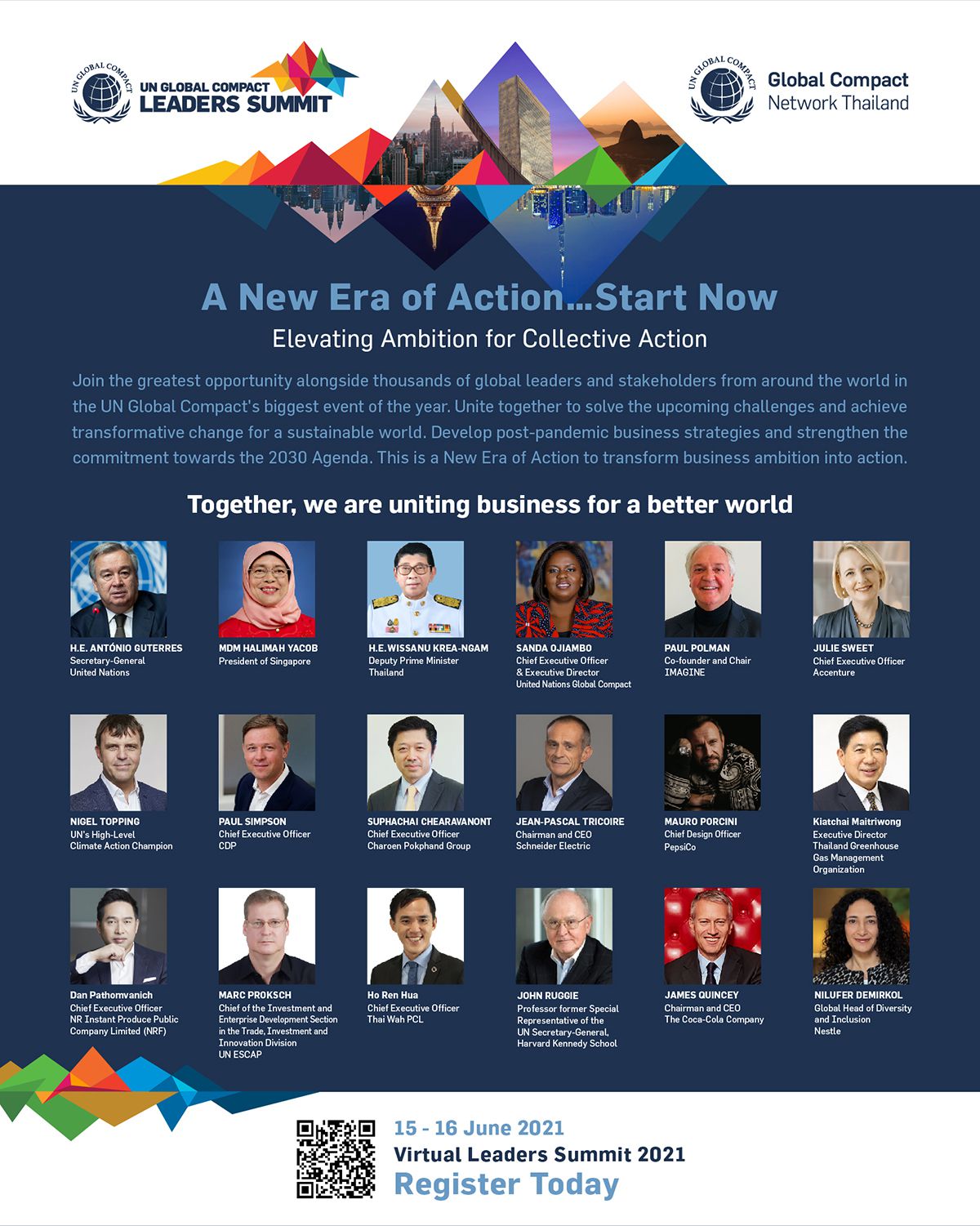 UN Global Compact Leaders Summit 2021
