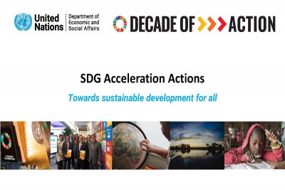 SDG Acceleration Actions Towards sustainable development for all ...